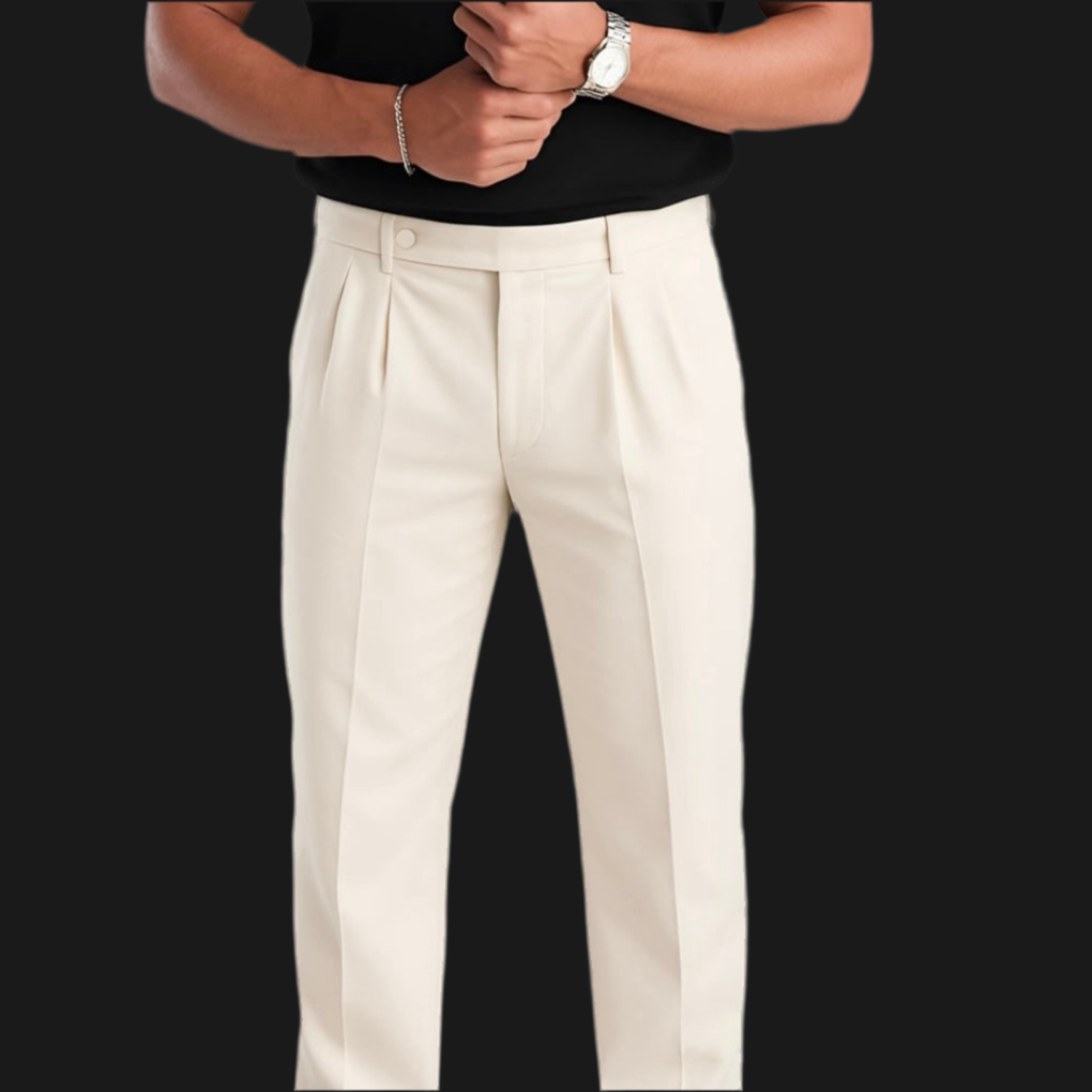 White Tailored Pants V3 – Monàrch